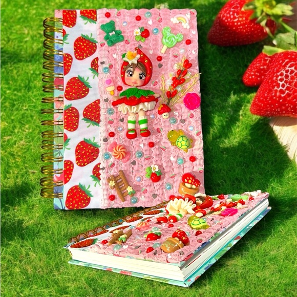 no brand | Office | Strawberry Shortcake Themed Spiral Notebook With ...